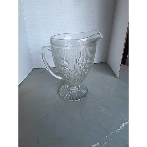 Accents | Heavy Glass Pitcher | Poshmark